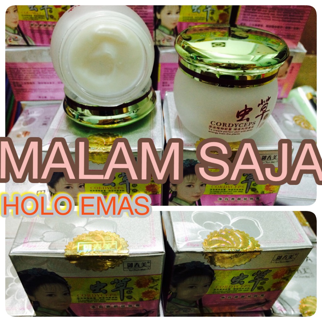Jual Cream MALAM Yu chun Mei Cordyceps / CORDYCEPS YUCHUNMEI NIGHT CREAM ( IMPORT ) | Shopee ...