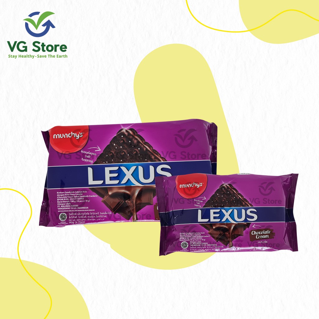 Jual Biskuit Lexus chocolate cream inside lexus munchys krim cokelat ...