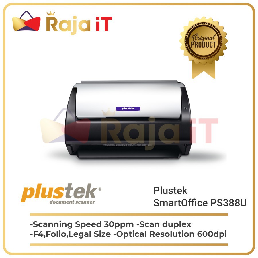 Jual PLUSTEK Scanner Smartoffice PS388U | Shopee Indonesia