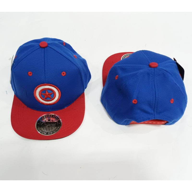 Jual Topi anak baseball hat cap karakter printing superhero logo ...