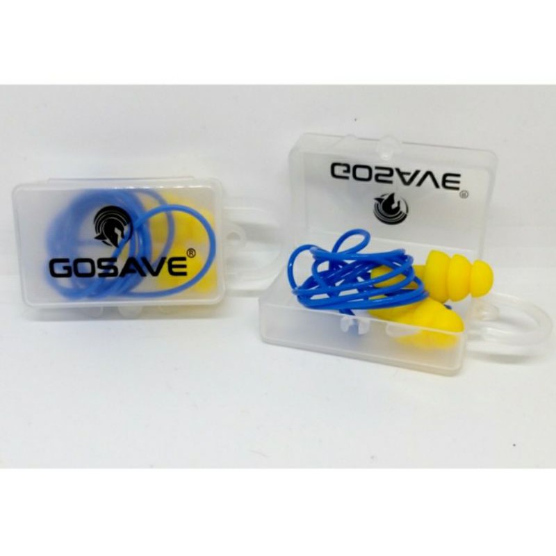 Jual EARPLUG GOSAVE /EARPLUG SAFETY GOSAVE | Shopee Indonesia