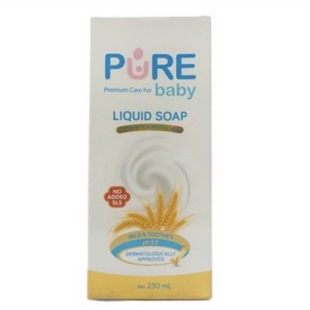 Jual Pure Baby Liquid Soap 80ml 230ml - Pure Baby Sabun Mandi Bayi ...