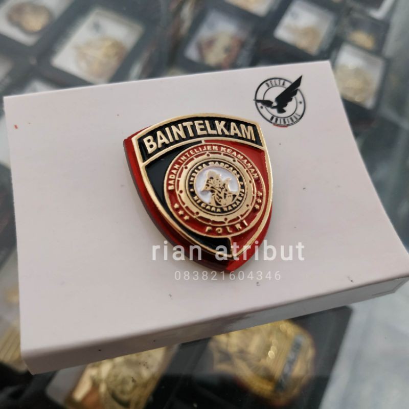 Jual Pin SAT INTELKAM- DIT INTELKAM- BAINTELKAM | Shopee Indonesia