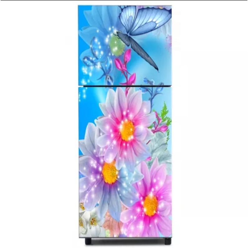 Jual Stiker kulkas 2 pintu motif bunga | Shopee Indonesia