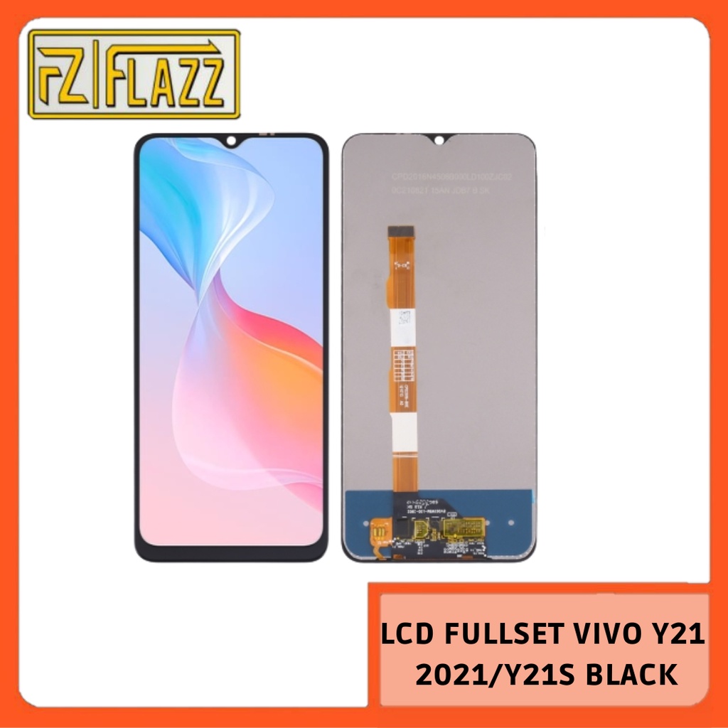 Jual Lcd touchscreen Vivo Y21 2021/Y21S/Y21T/Y21A/Y21E/Y02S/Y16 2022 black fullset Original 100% ...