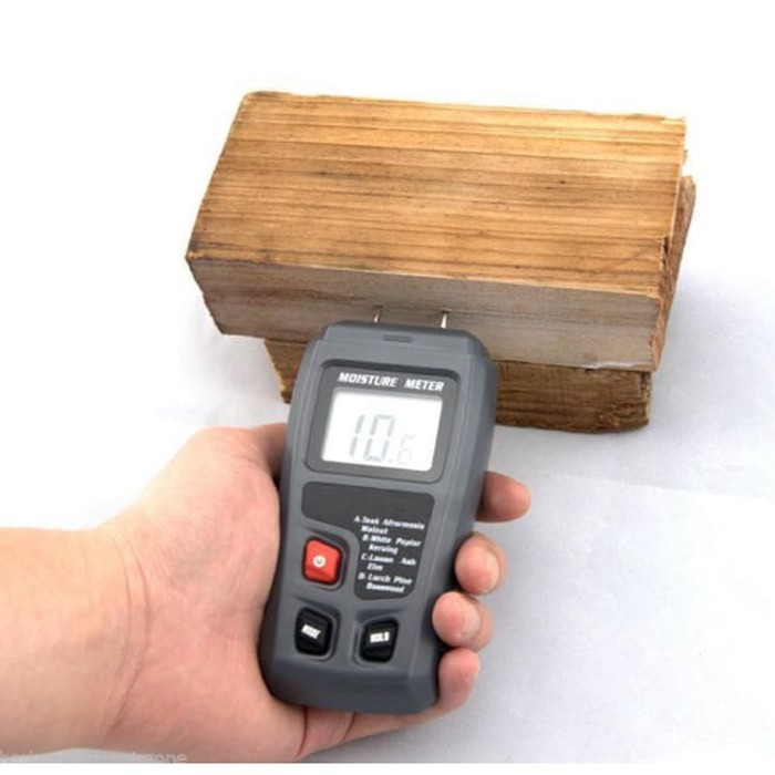 Jual Alat Ukur Kadar Air Kayu dan Kertas Wood Moisture Meter 0-99% ...