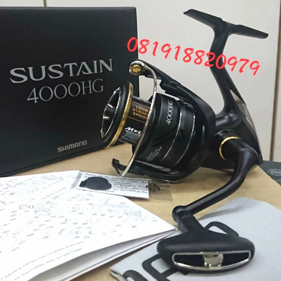 Jual REEL PANCING SHIMANO SUSTAIN FJ 4000HG SERI 2021 4000 HG | Shopee Indonesia
