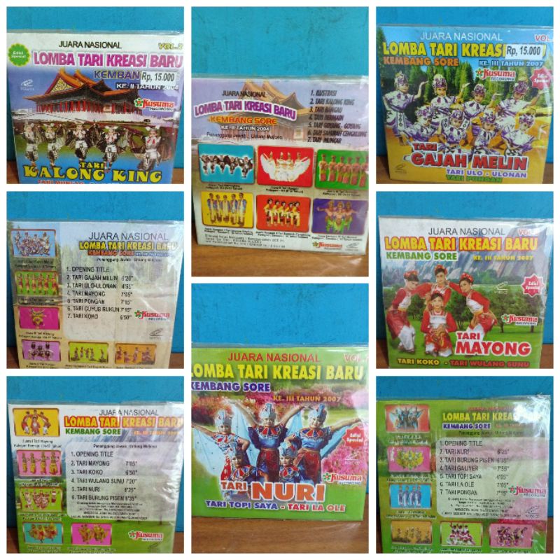 Jual KASET VCD LOMBAR TARI KREASI BARU 2 | Shopee Indonesia