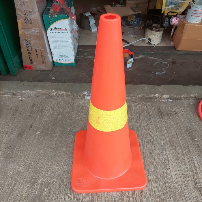 Jual Safty Traffic Kerucut Cone Lalu Lintas / Pembatas Jalan Lalu lintas | Shopee Indonesia