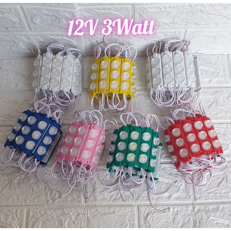 Jual Lampu LED Modul 12v 3watt Mata Besar Super Terang Lampu Module ...