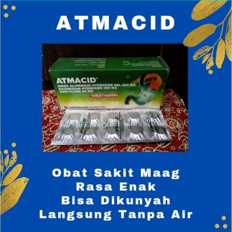 Jual Atmacid (Obat sakit maag / asam lambung tinggi / luka lambung ...