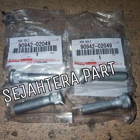Jual baut roda hilux innova original 90942-02049 | Shopee Indonesia