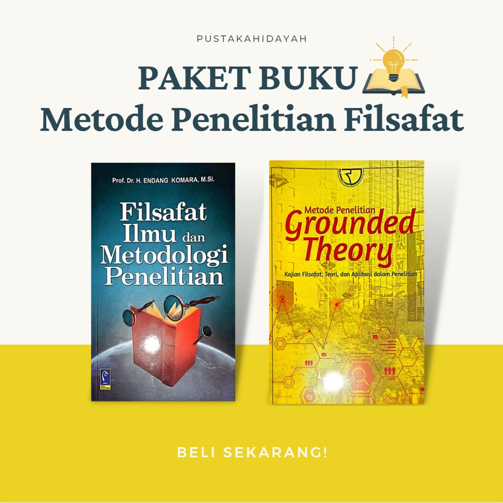 Jual Paket Buku Metodologi Penelitian Filsafat - Endang dan Amir Hamzah | Penerbit Refika dan ...