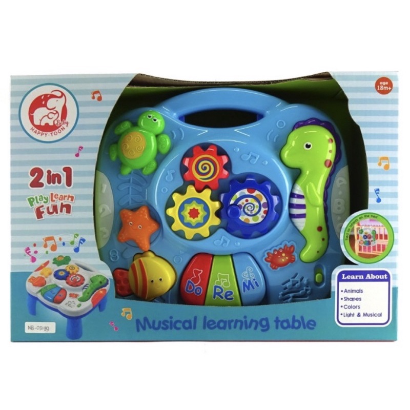 Jual Happy Toon Musical Learning Table (Mainan Anak) | Shopee Indonesia