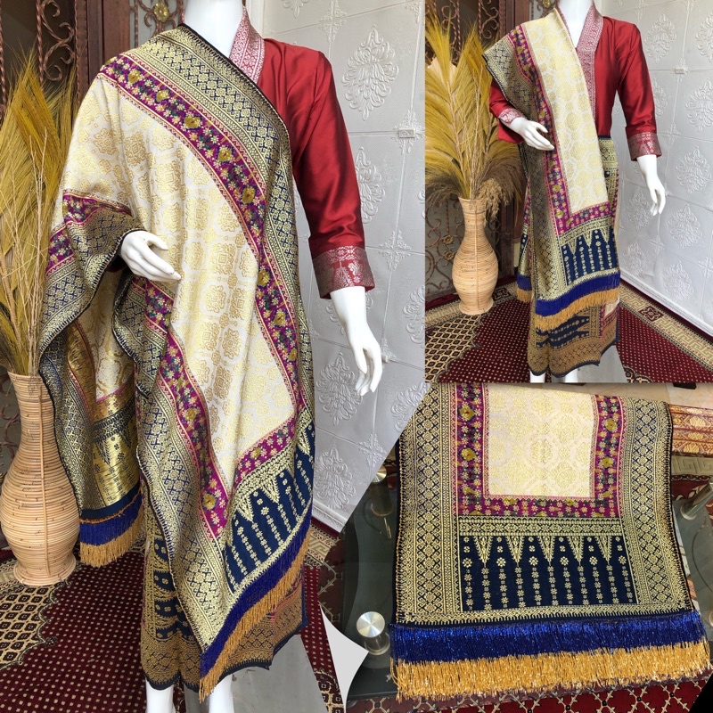 Jual Belum Termasuk songket / RONCE PAYET SELENDANG (upah pasang ronce ...