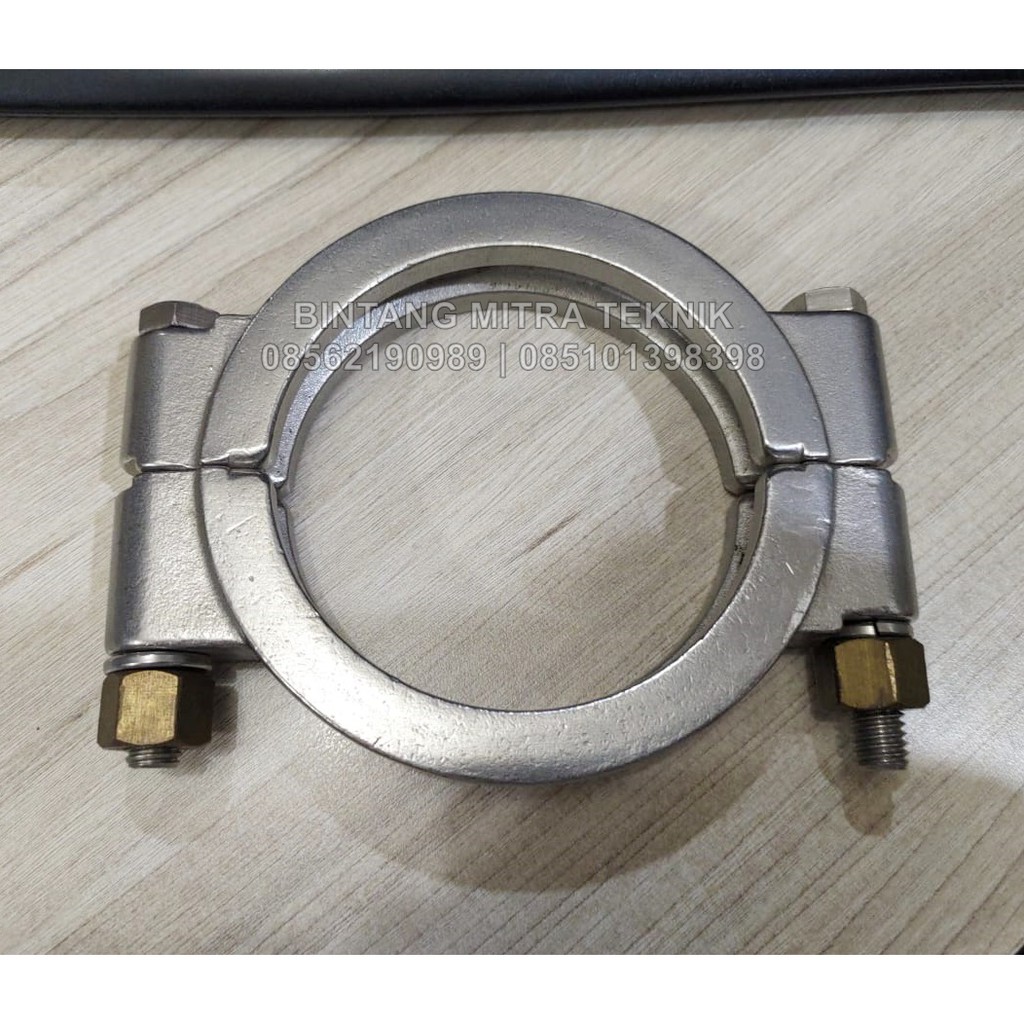 Jual TRI CLAMP SANITARY HIGH PRESSURE SS304 3 INCH | Shopee Indonesia