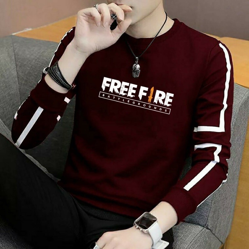 Jual BAJU FREE FIRE HAYATO KAOS LENGAN PANJANG PRIA ATASAN COWOK DISTRO ...