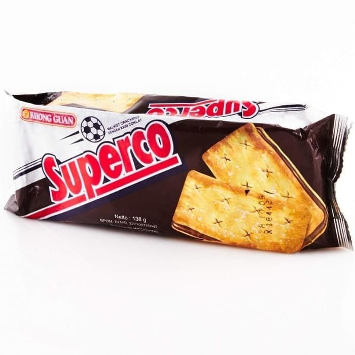 Jual Wafer Superco Biskuit Coklat Khong Guan 138 gr | Shopee Indonesia