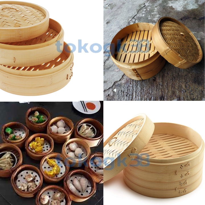 Jual Tempat Dimsum Bambu Tanggung 15 cm | Shopee Indonesia