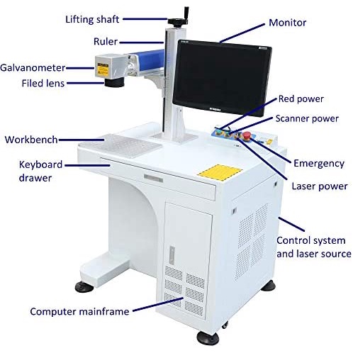 Jual Mesin Laser Fiber Marking/Mesin Laser Marking/CNC Laser/Mesin Grafir Botol | Shopee Indonesia