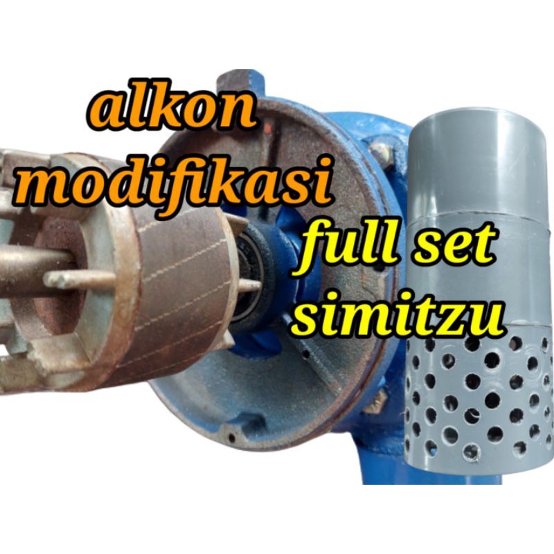 Jual alkon full set pompa air modifikasi cor alumunium + tusen klep | Shopee Indonesia