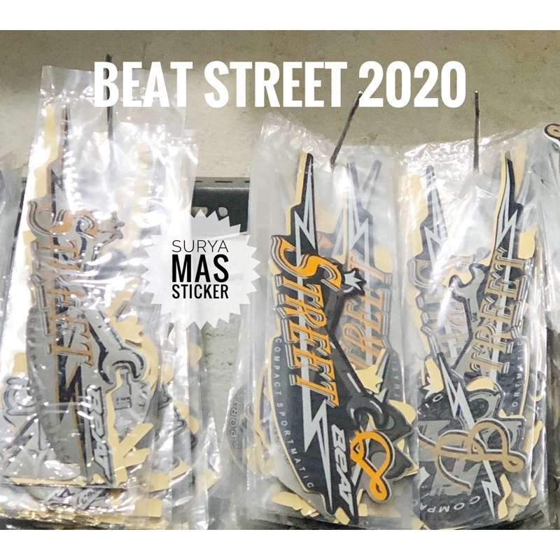 Jual striping beat street 2020 stiker les bodi honda beat street ...