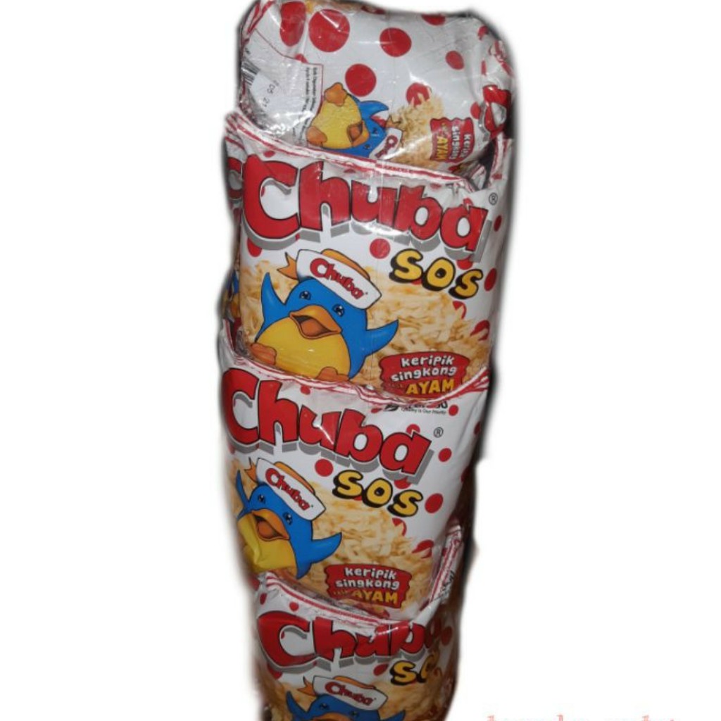 Jual Chuba SOS Keripik Singkong Rasa Ayam 1 Pack isi 25pcs | Shopee ...