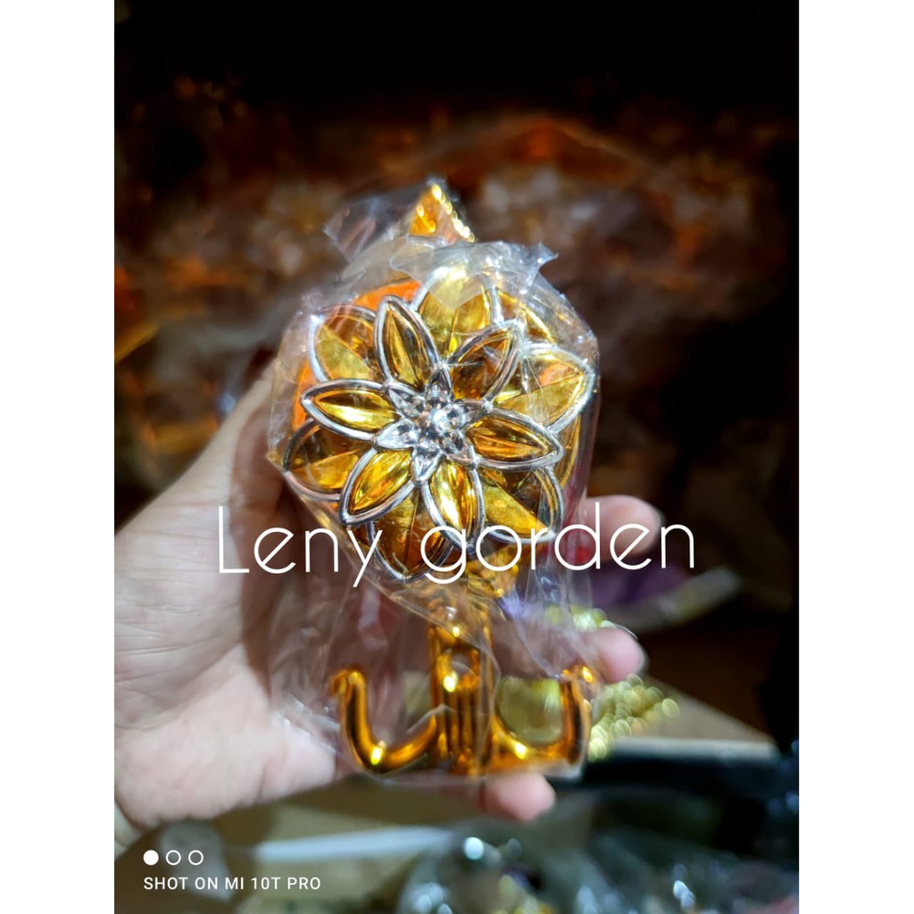 Jual LENYS Hook melati / pengait gorden / hook gorden / cantolan tali / terlaris / termurah ...