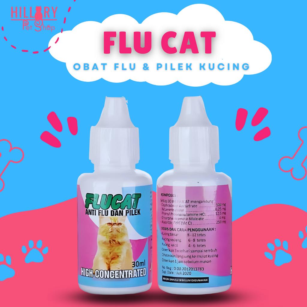 Jual Obat Flu dan Pilek Kucing Flu Cat 30 ml | Shopee Indonesia