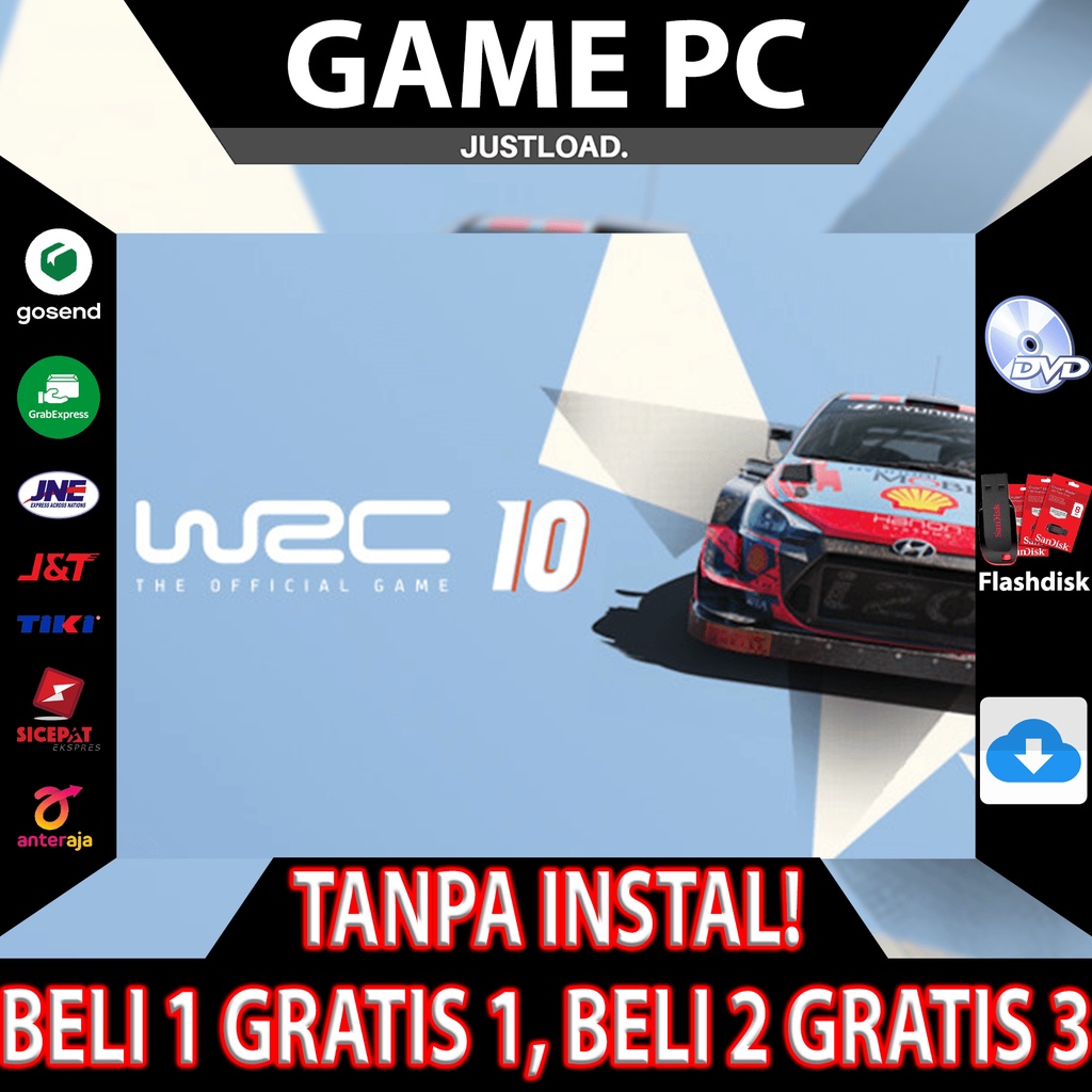 Jual WRC 10 PC GAME PC KOMPUTER LAPTOP GAMING MURAH | Shopee Indonesia