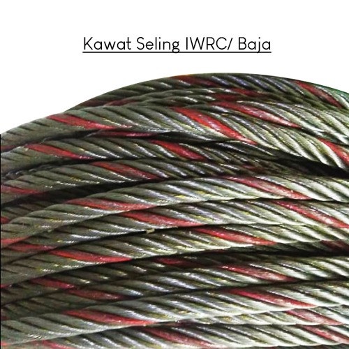 Jual KAWAT SELING BAJA IWRC 6 mm 6X37 / WIRE ROPE / TALI KAWAT BAJA | Shopee Indonesia