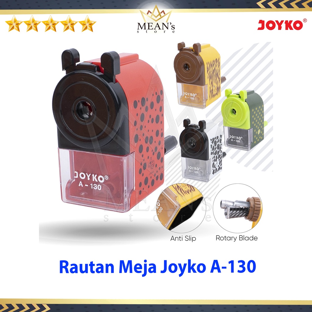 Jual Rautan Meja Joyko A-130 / Serutan Meja A 130 Savana / Table Sharpener | Shopee Indonesia