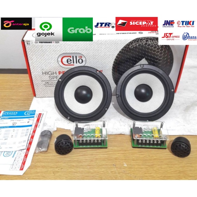 Jual Speaker Cello Performance 1 2020 2way 6inch Hitam Putih Speker 6 ...