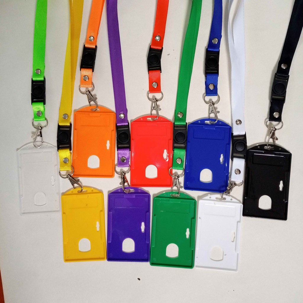 Jual Name Tag / ID Card + Tali 1.5 cm | Shopee Indonesia