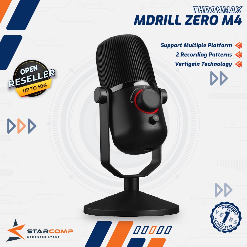 Jual Microphone Condensor Thronmax Mdrill Zero M4 | Shopee Indonesia