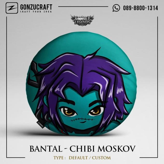 Jual Bantal Chibi Moskov (Mobile Legends) | Shopee Indonesia