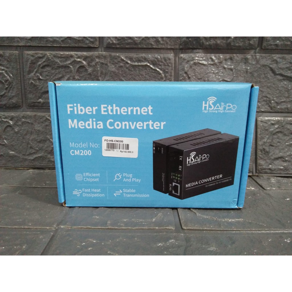 Jual HSAIRPO 100Mb 20KM CM200 CM100 Fiber Media Converter | Shopee ...