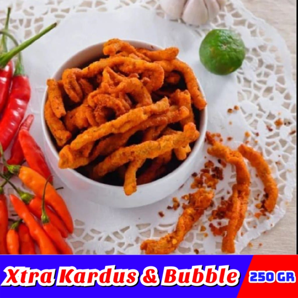 Jual Snack Kiloan Kripik Usus Crispy 250gr Balado / Keripik Usus ...