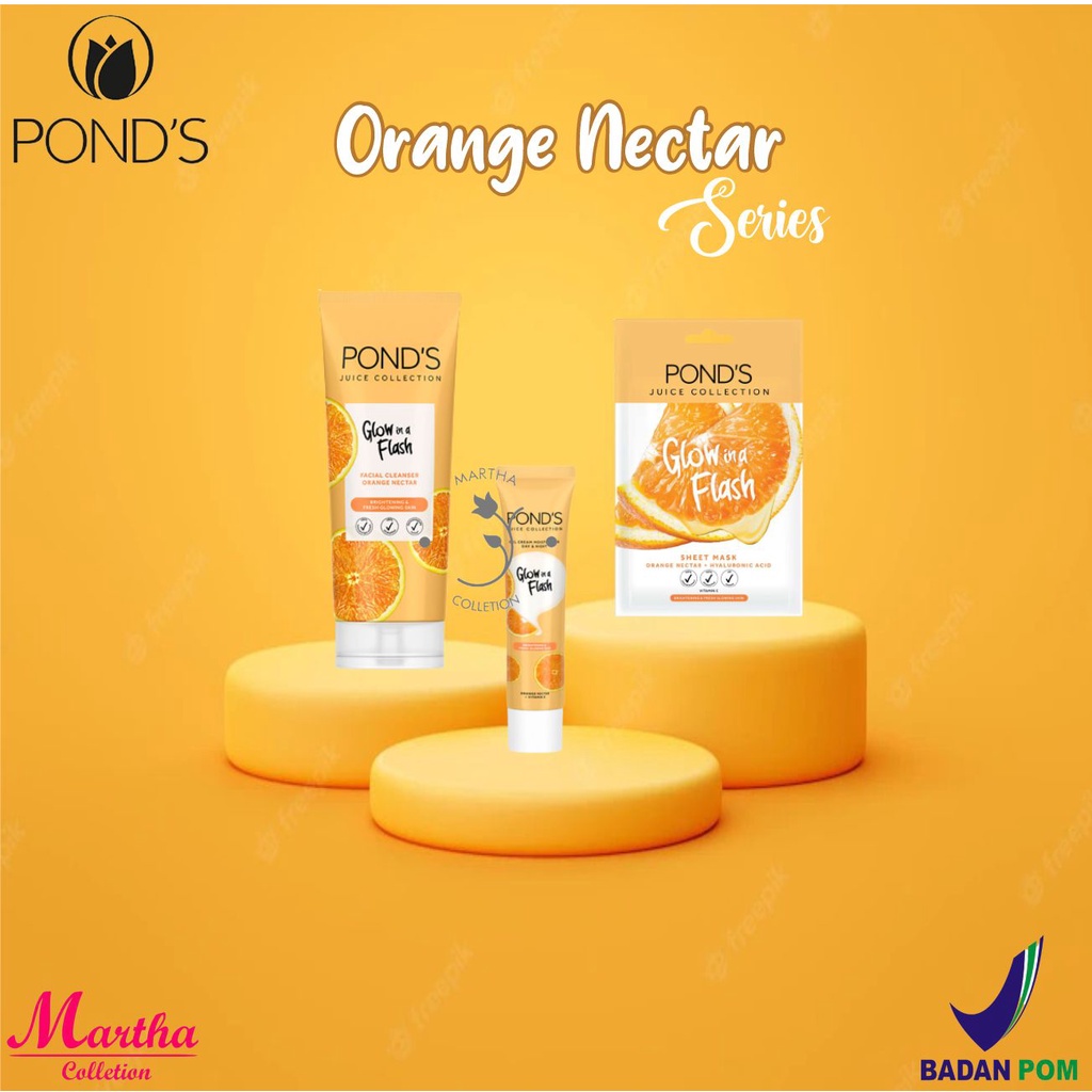 Jual Ponds Juice Collection Orange Nectar Series | Moisturizing ...