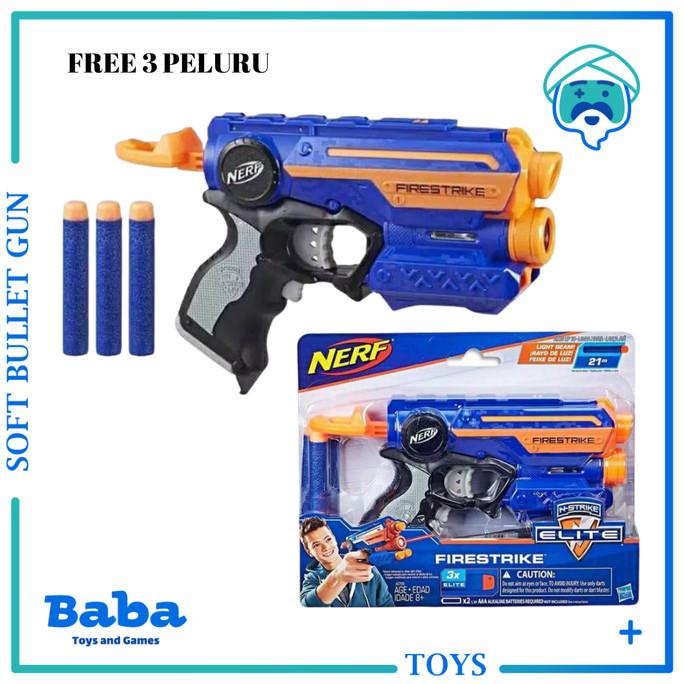 Jual NERF GUN N-STRIKE ELITE FIRESTRIKE LIGHT BEAM ORI NEW | Shopee ...