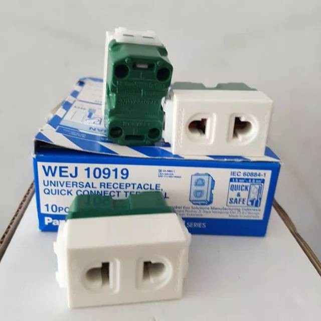 Jual PANASONIC STOP KONTAK WEJ10919 | Shopee Indonesia