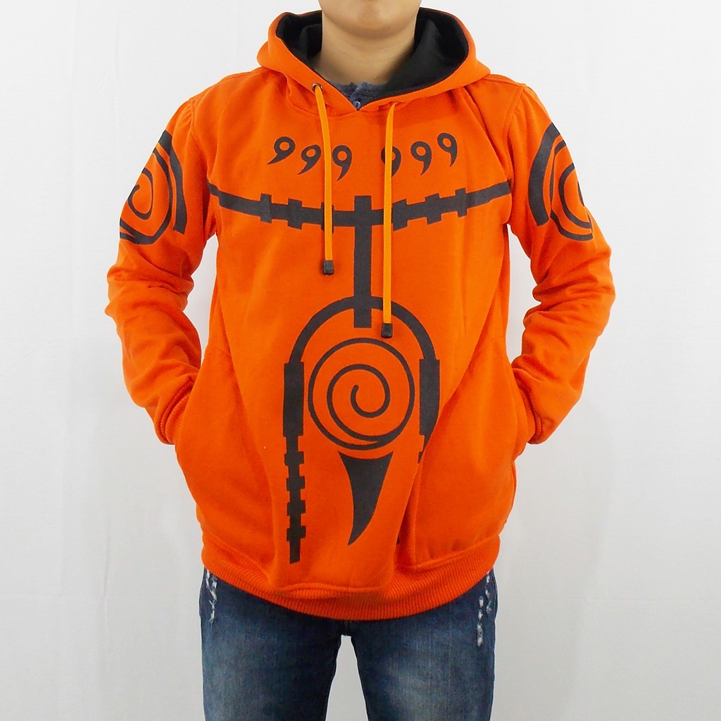 Jual JAKET NARUTO KYUBI SEAL - JAKET NINJA KONOHA SHIPPUDEN - JAKET ...