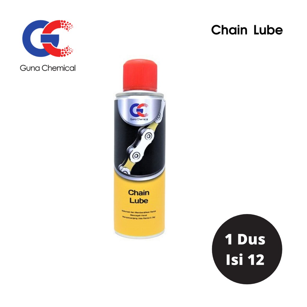 Jual Chain lube GUNA CHEMICAL 240 ml 1 Dus | Shopee Indonesia