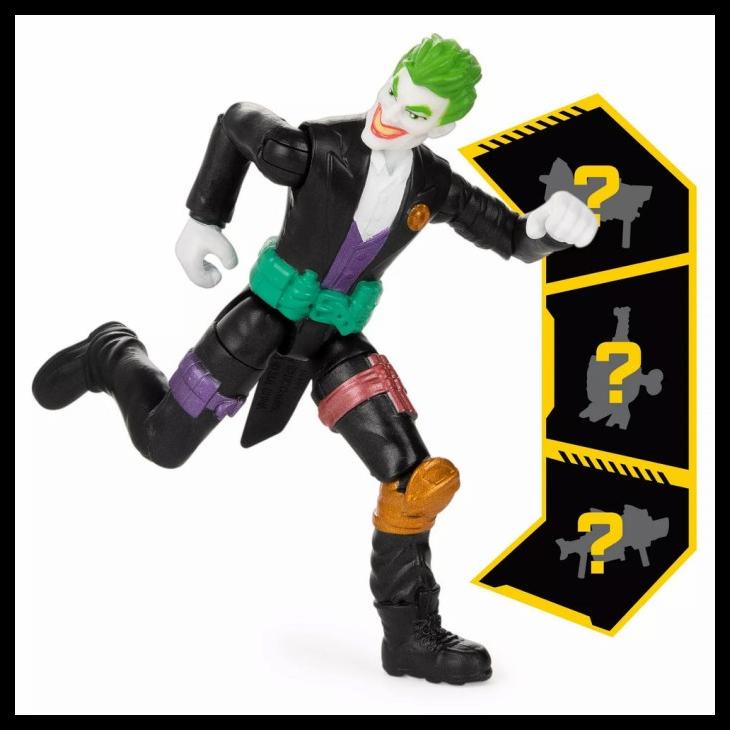 Jual Dc Batman 2021 Bat-Tech The Joker In Black 4 Inch Action Figure ...