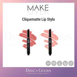 Jual MAKE OVER CLIQUEMATTE LIP STYLO Series | Hollywood / Crush ...
