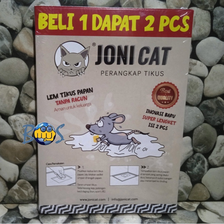 Jual Lem Tikus Papan Joni Cat Perangkap Tikus Super Lengket Tanpa Racun ...