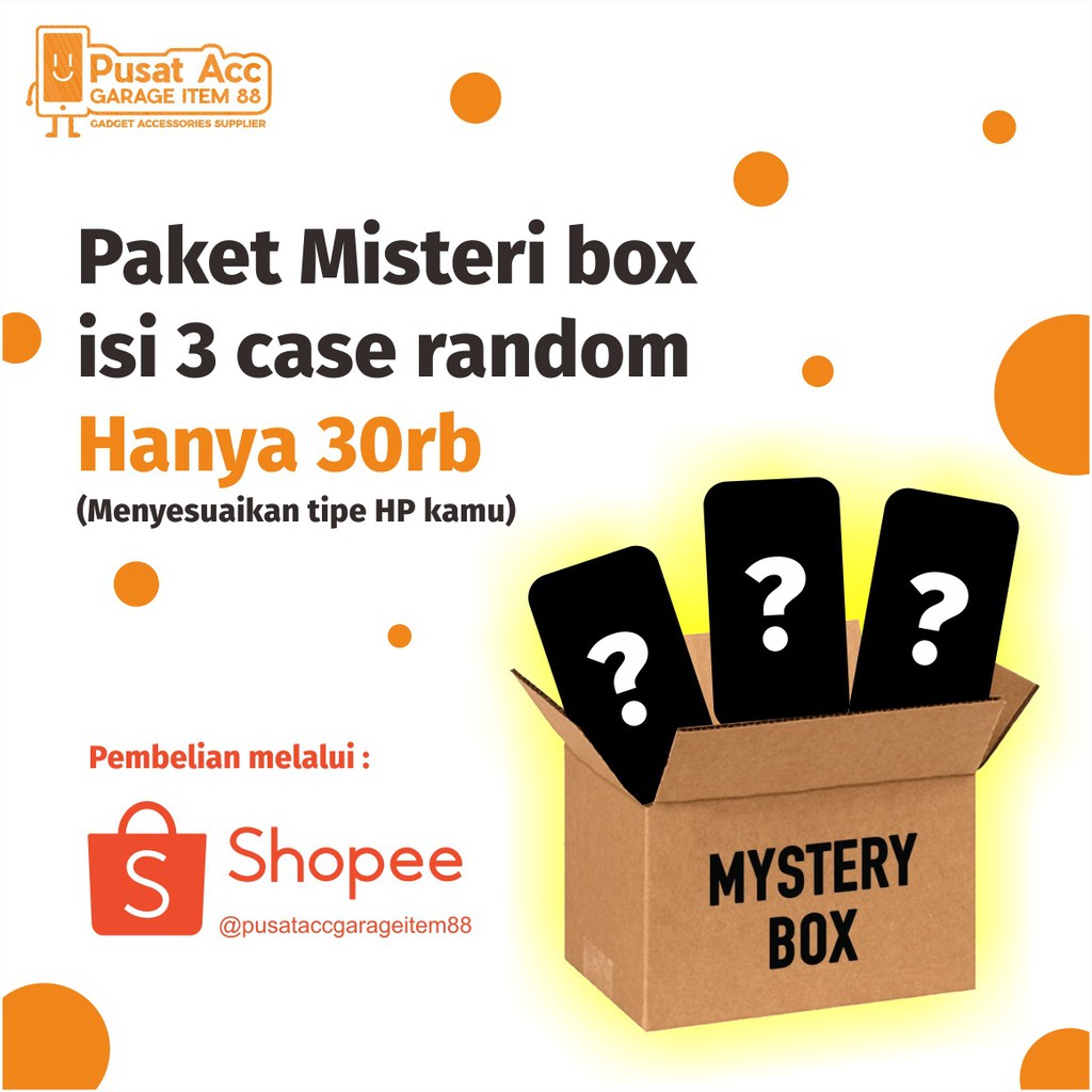 Jual Misteri Box 3 Case Random IPhone 5 5s SE 6 6s 7 8 6+ 6s+ 7+ 8 ...