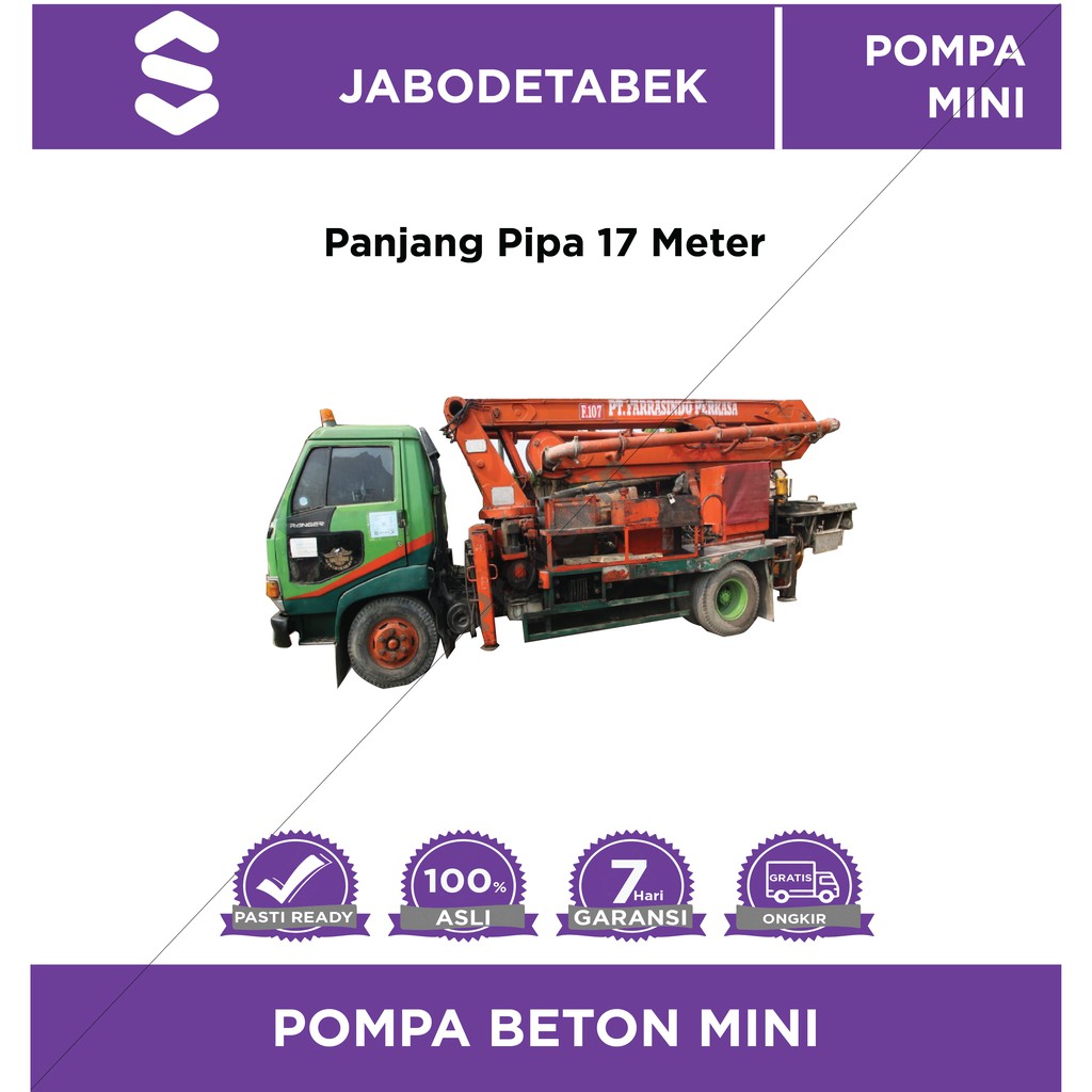 Jual Pompa Beton Mini Vol >100 M3 | Shopee Indonesia
