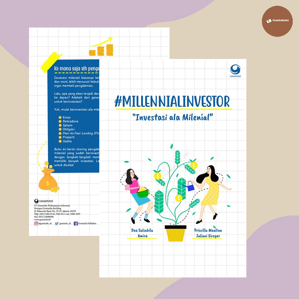 Jual Buku MilennialInvestors Investasi Ala Milenial | Shopee Indonesia