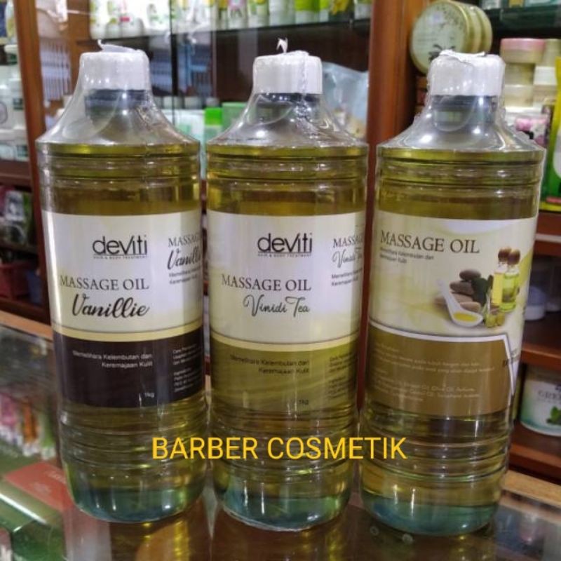 Jual minyak pijat Deviti massage oil pijat 1 liter | Shopee Indonesia